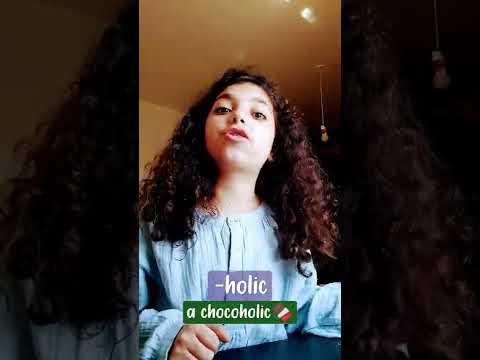 Words that end in -holic