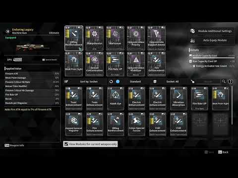 Steam Community :: Video :: The First Descendant Enduring Legacy Build