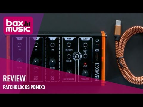 patchblocks BPMIX-3 portable battery-powered 3 channel stereo | Reverb