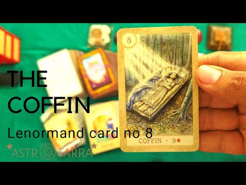 Learn LENORMAND cards in telugu / The COFFIN Card in telugu / THE coffin card / lenormand 8th card