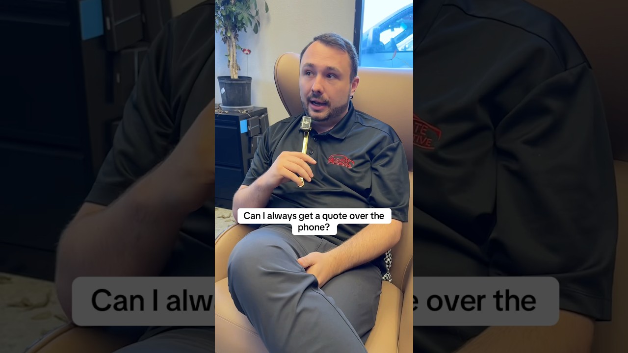 Can I always get a quote over the phone? #auto quote #auto #mechanic #car ￼