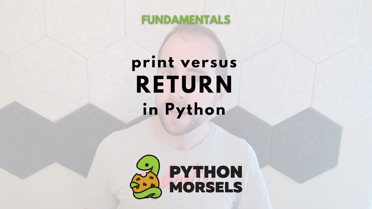 print versus return in Python