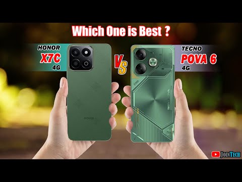 🔥 Duel High Tech!! Honor X7C Vs Tecno Pova 6 Off in a Smartphone Showdown!