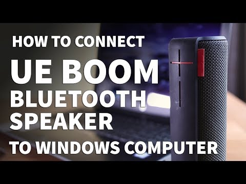 How to Pair UE Boom to Windows PC β Connect UE Boom Bluetooth Speaker Wirelessly