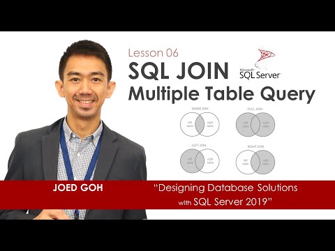 06 SQL JOIN - Multiple Table Query | Designing Database Solutions with Microsoft SQL Server 2019