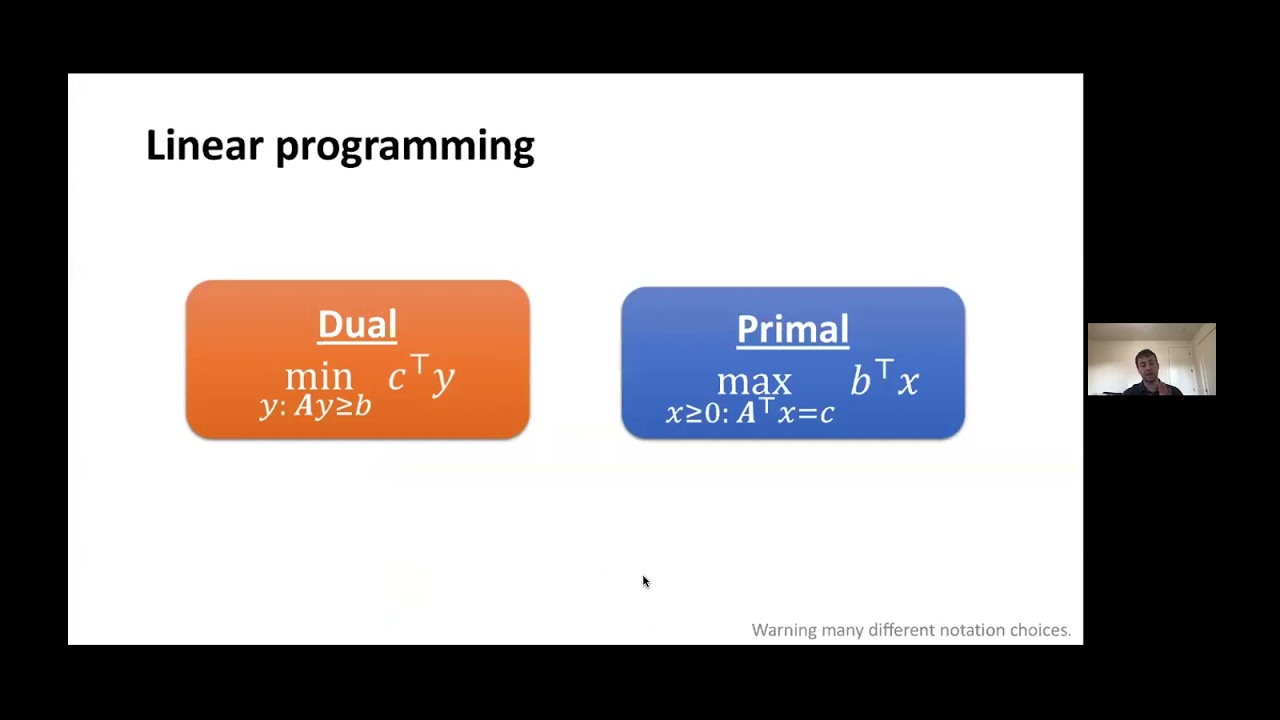 Aaron Sidford: Introduction to interior point methods for discrete optimization, lecture I