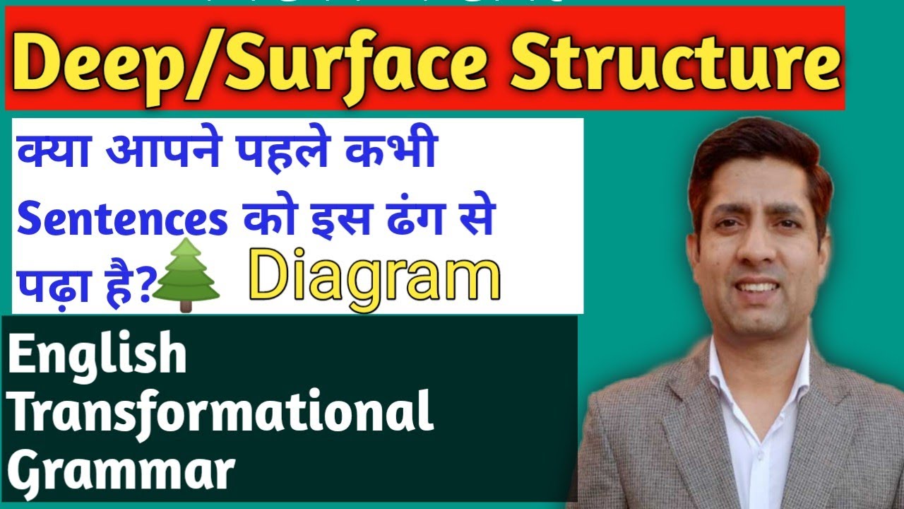 Deep Structures and Surface Structures। English Transformational Grammar | Syntactic Structures