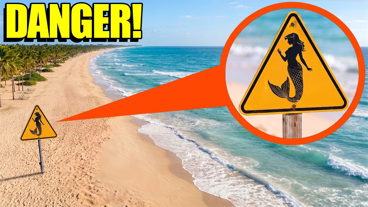 If you see this SIGN on a BEACH…STAY AWAY! (KEEP OUT OF THE WATER!)