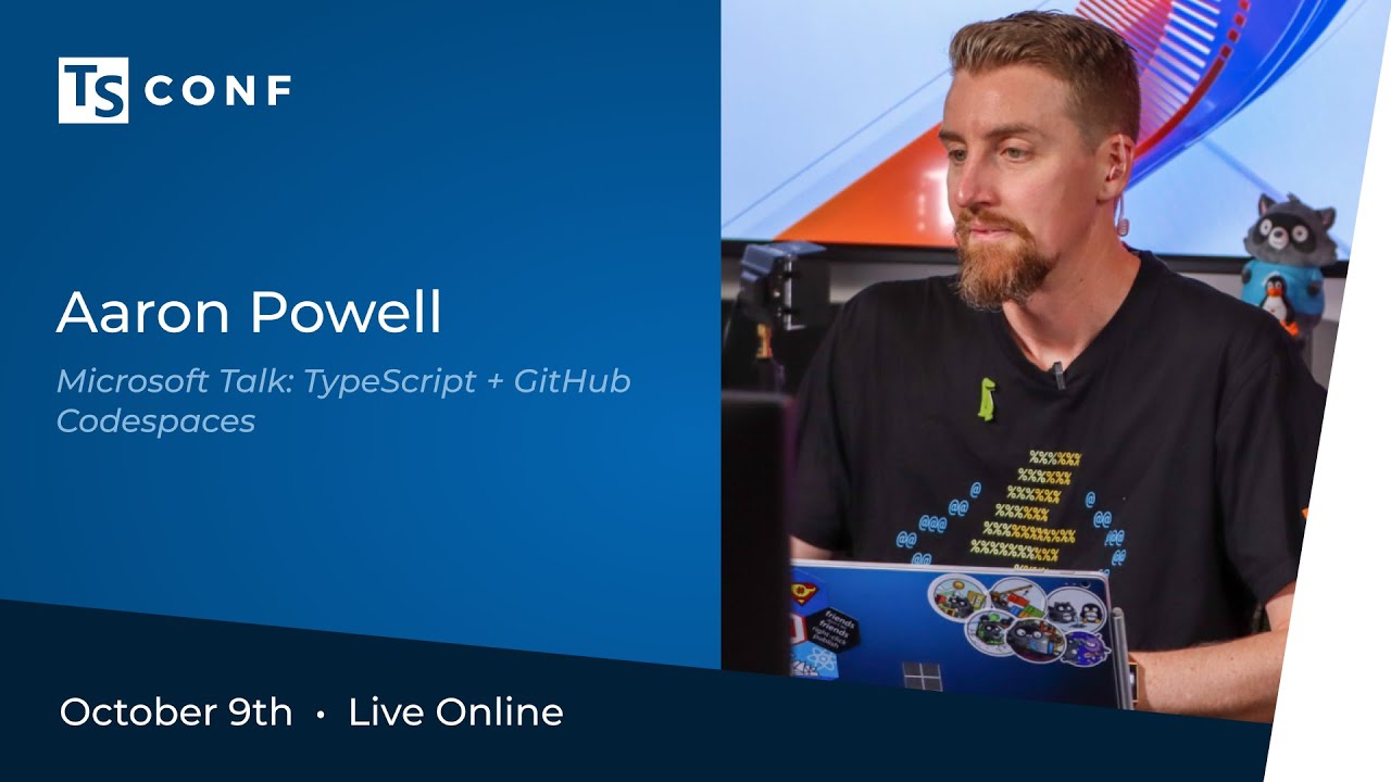 TSConf 2020 Talk: TypeScript + GitHub Codespaces