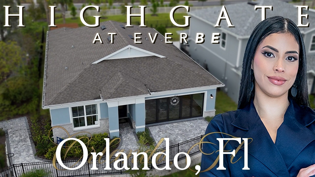 Tour the Luxurious Highgate Plan at EverBe, Florida | Stunning New Home