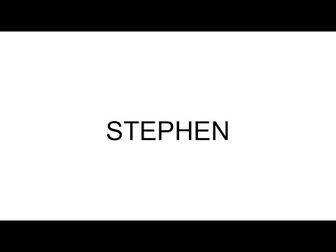 How to Pronounce 'stephen' Correctly | English Pronunciation Guide