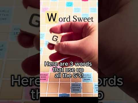 Use up all the G's with these 3 Scrabble words 😎