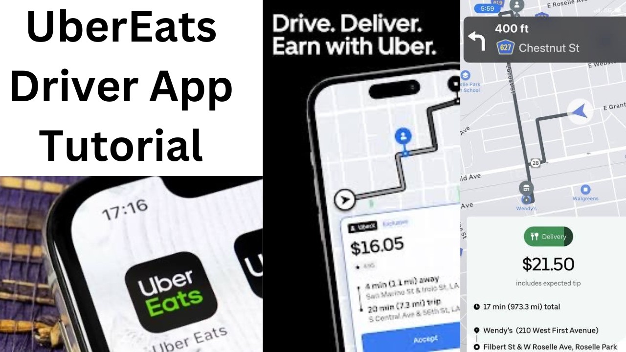 UberEATS Driver App (FULL Beginner Tutorial Walkthrough)