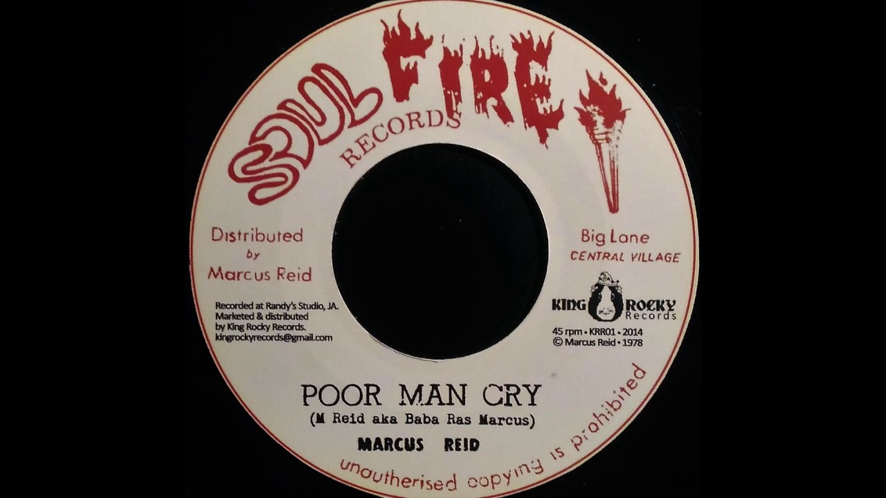 MARCUS REID - Poor Man Cry [1978]