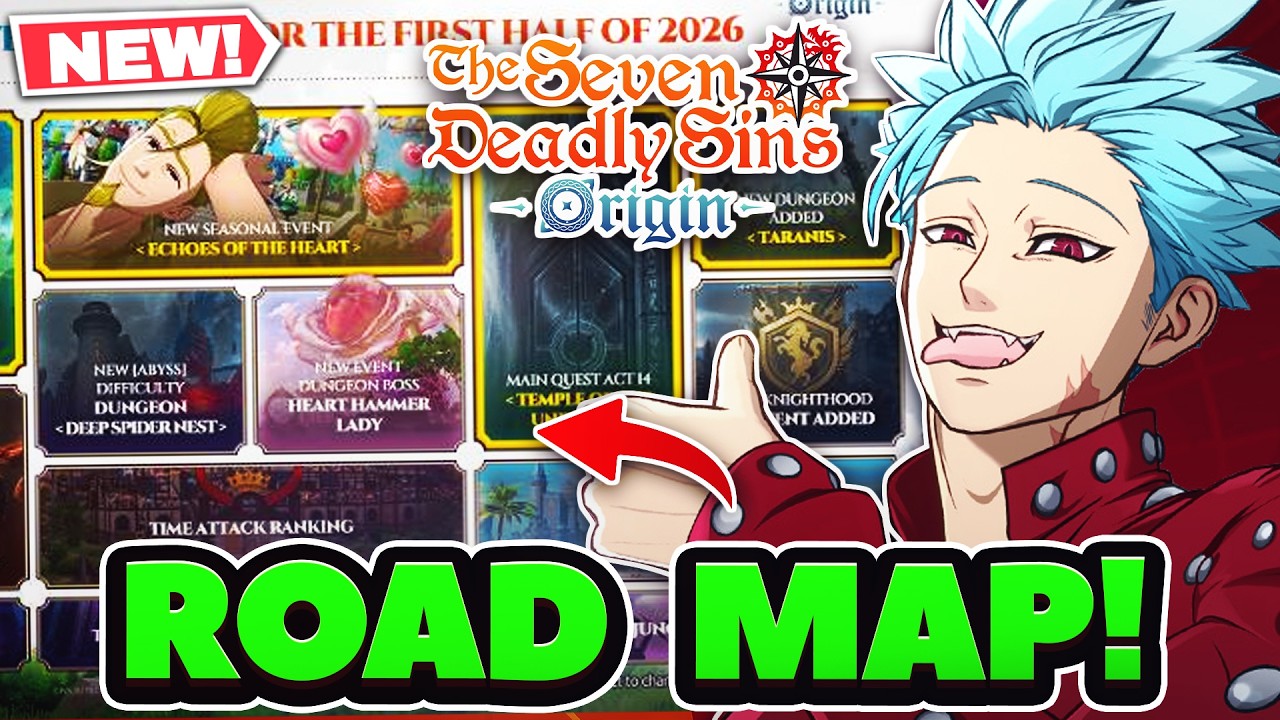 *FREE 3K FRAGMENTS* FIRST EVER 7DS: Origin ROAD Map! NEW Dev Notes!