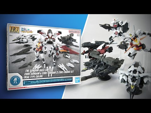 HG 1/144 The Gundam Base Limited Core Gundam & Core Gundam II & Core ...
