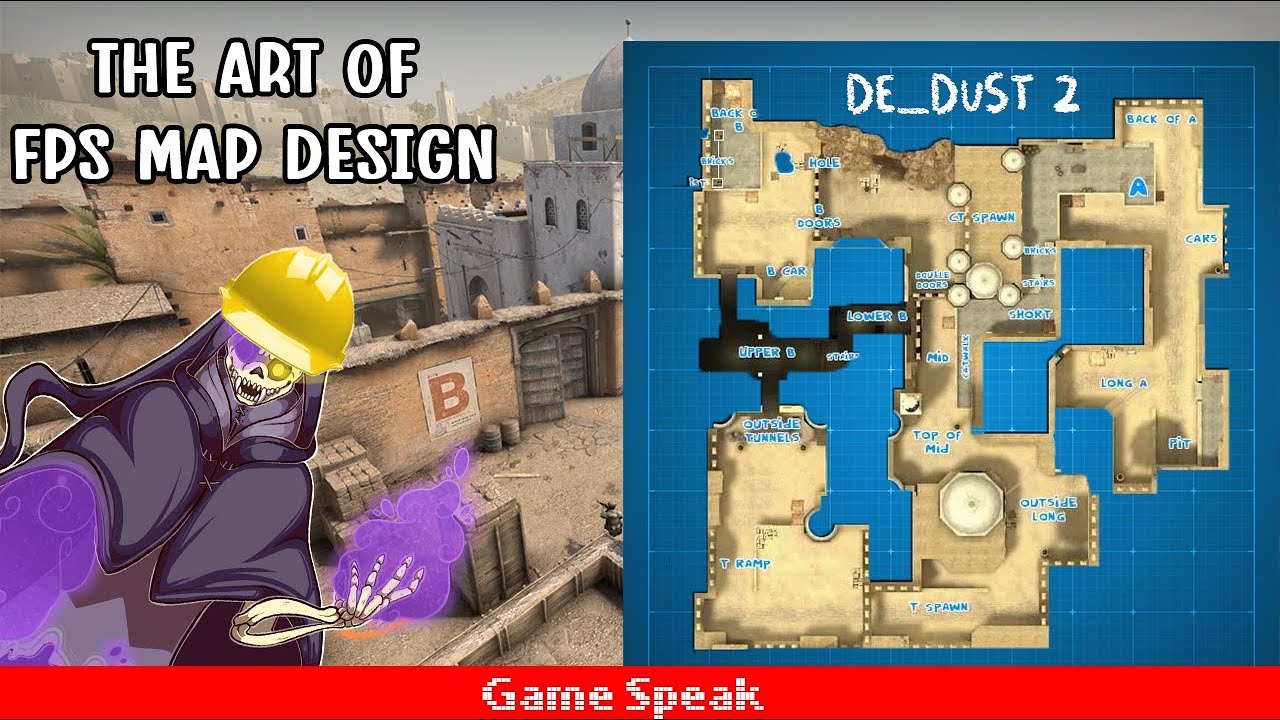 The Art of Designing FPS Maps (Game Speak) #gamedesign #fpsgames #videogames