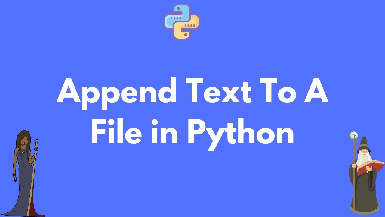 How to append text to a file in Python