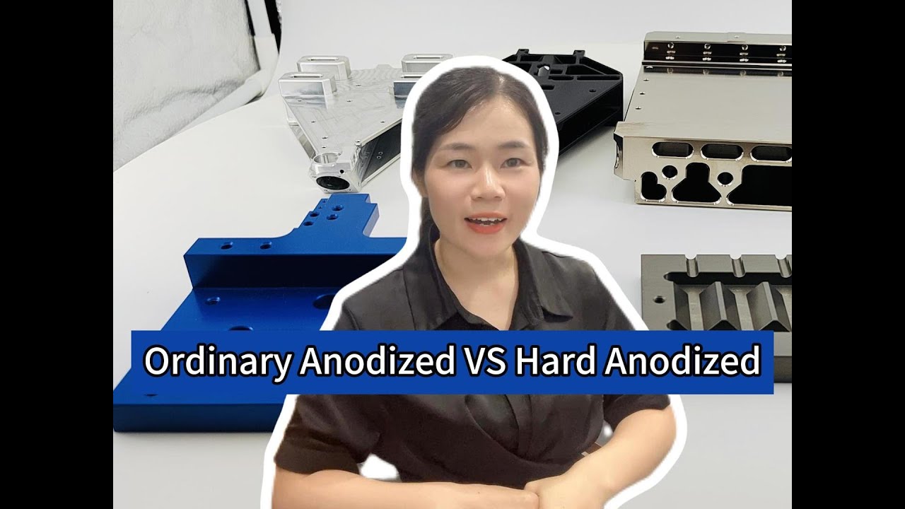 Ordinary Anodized VS Hard Anodizing #anodizing #cncmachining