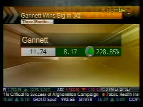 Gannett Wins Big In Third Quarter