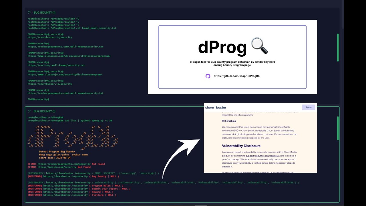 Dprog preview - Detect Program Bug Bounty Tool