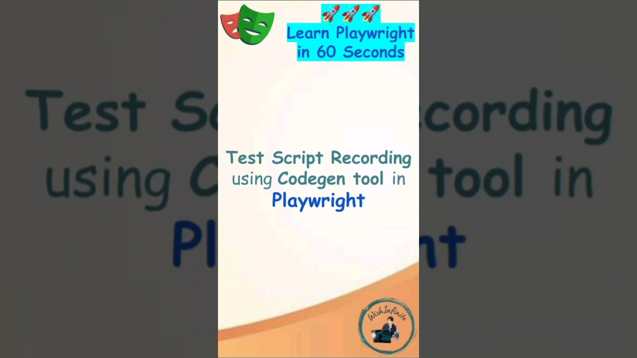 Playwright Tutorial | Test Script Recording using Codegen tool in Playwright