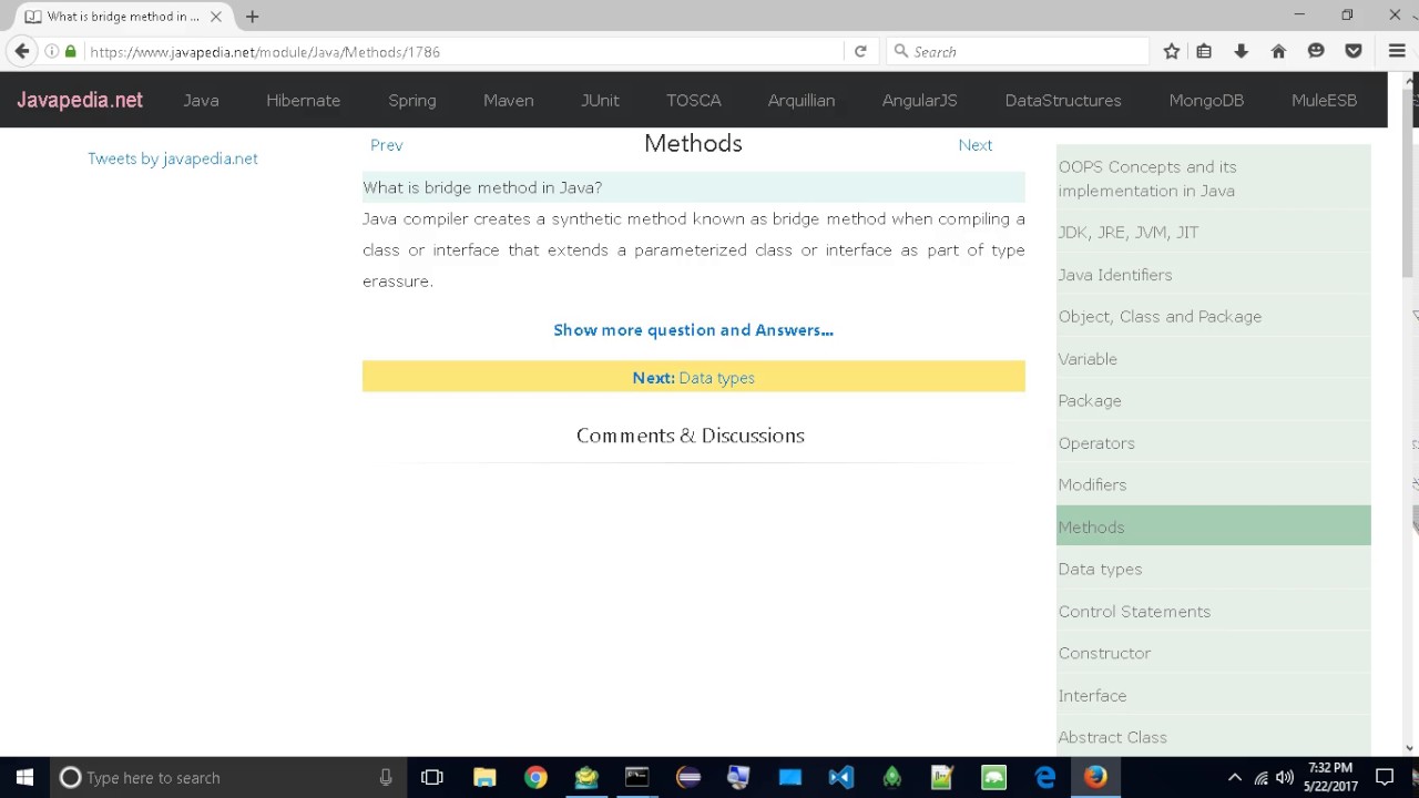 What is bridge method in Java? | javapedia.net