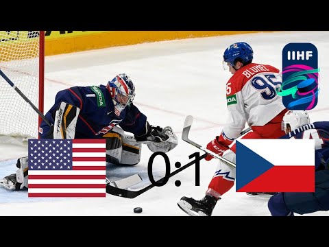 MS V HOKEJI 2022 USA CESKO