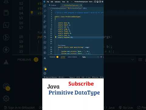 Java In Telugu: Primitive Data Type Of Java, Java Tutorial For Beginners in Telugu, Telugu Java
