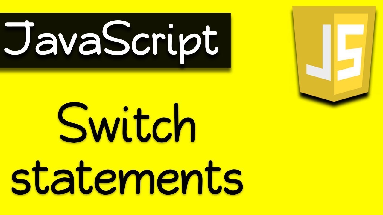 #12: JavaScript tutorial for beginners | Switch Statement