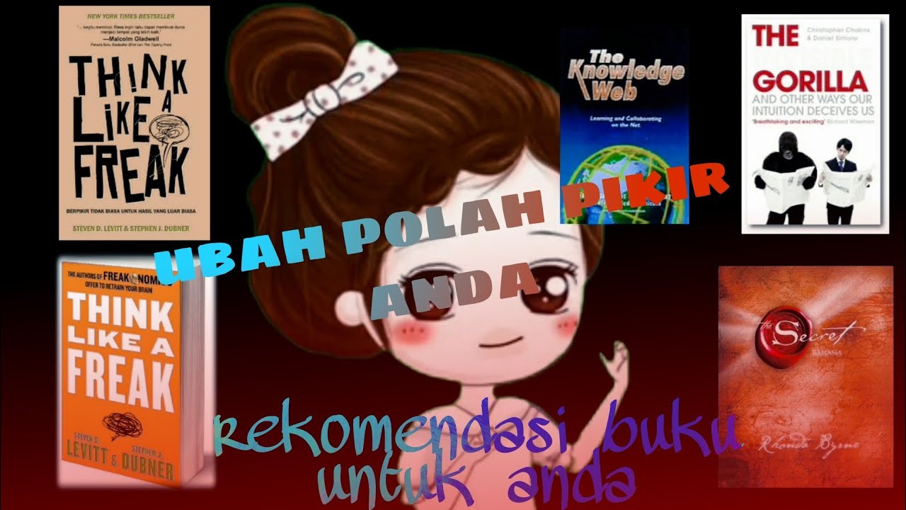 5 Buku yang bisa mengubah pola pikir manusia