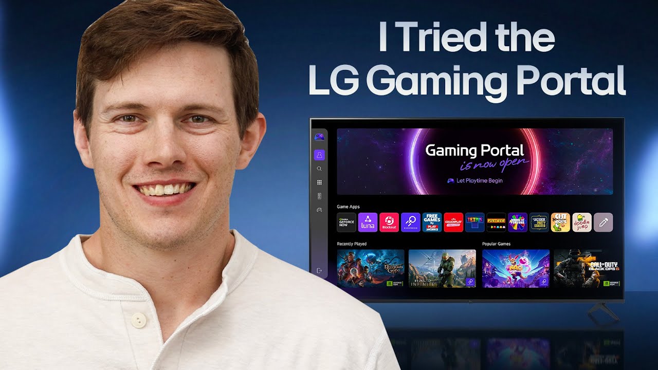 Checking out the LG Gaming Portal (sponsored by LG)
