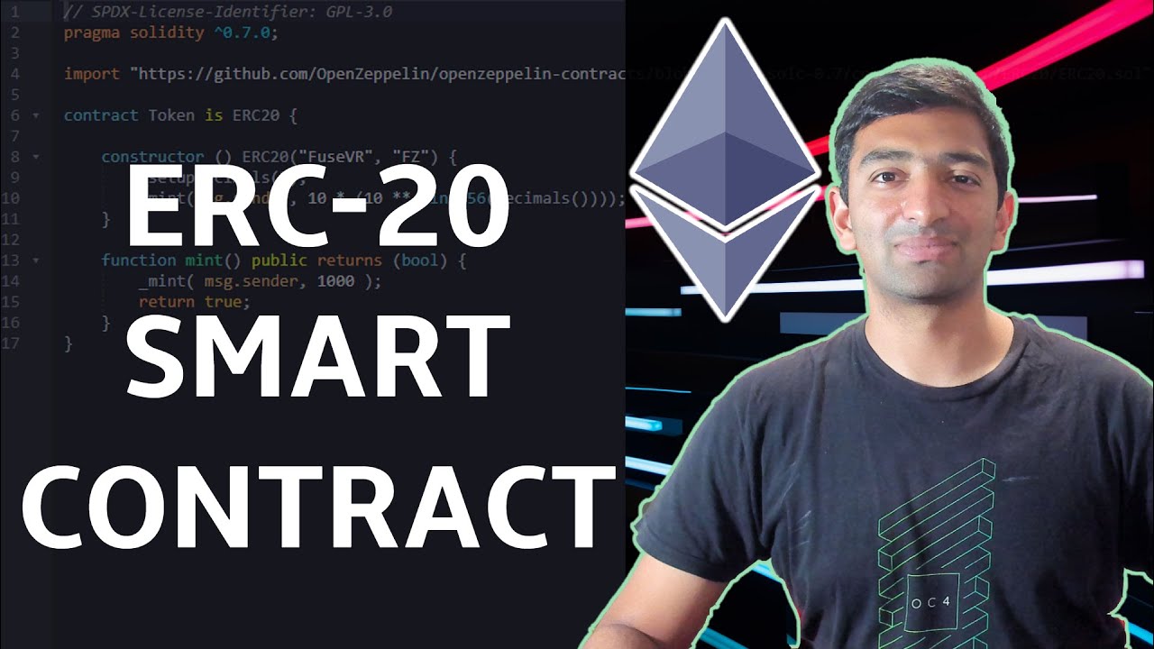 Setup Your First ERC-20 Smart Contract Token for Ethereum & Unity