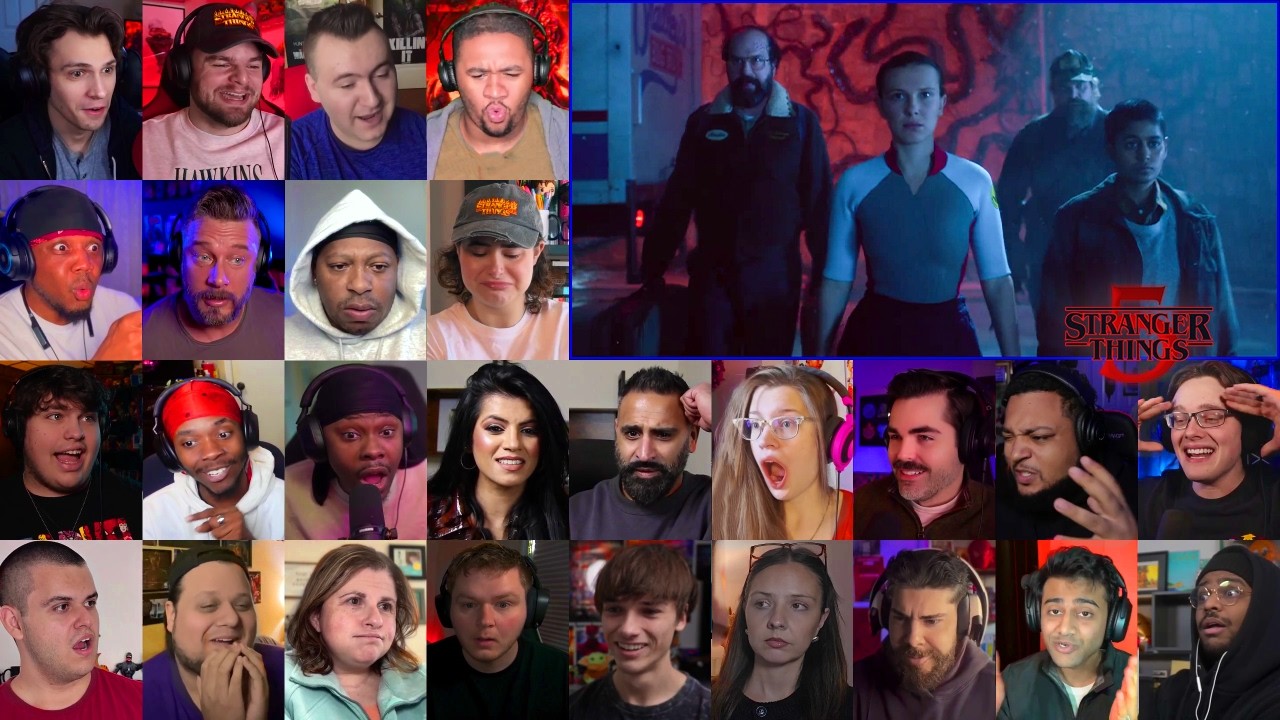 Stranger Things 5 | Finale Trailer | Netflix | Reaction Mashup