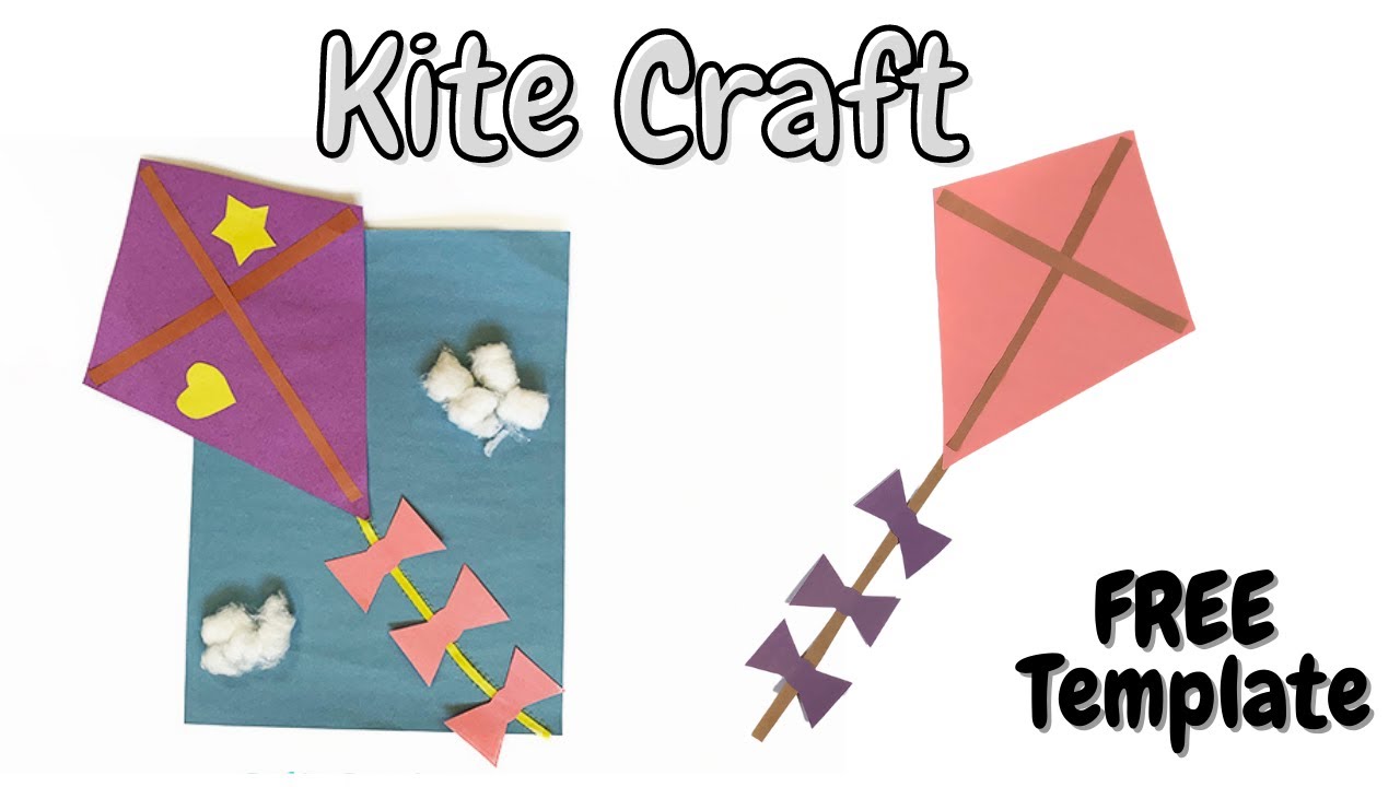 Kite Craft (Free Template)