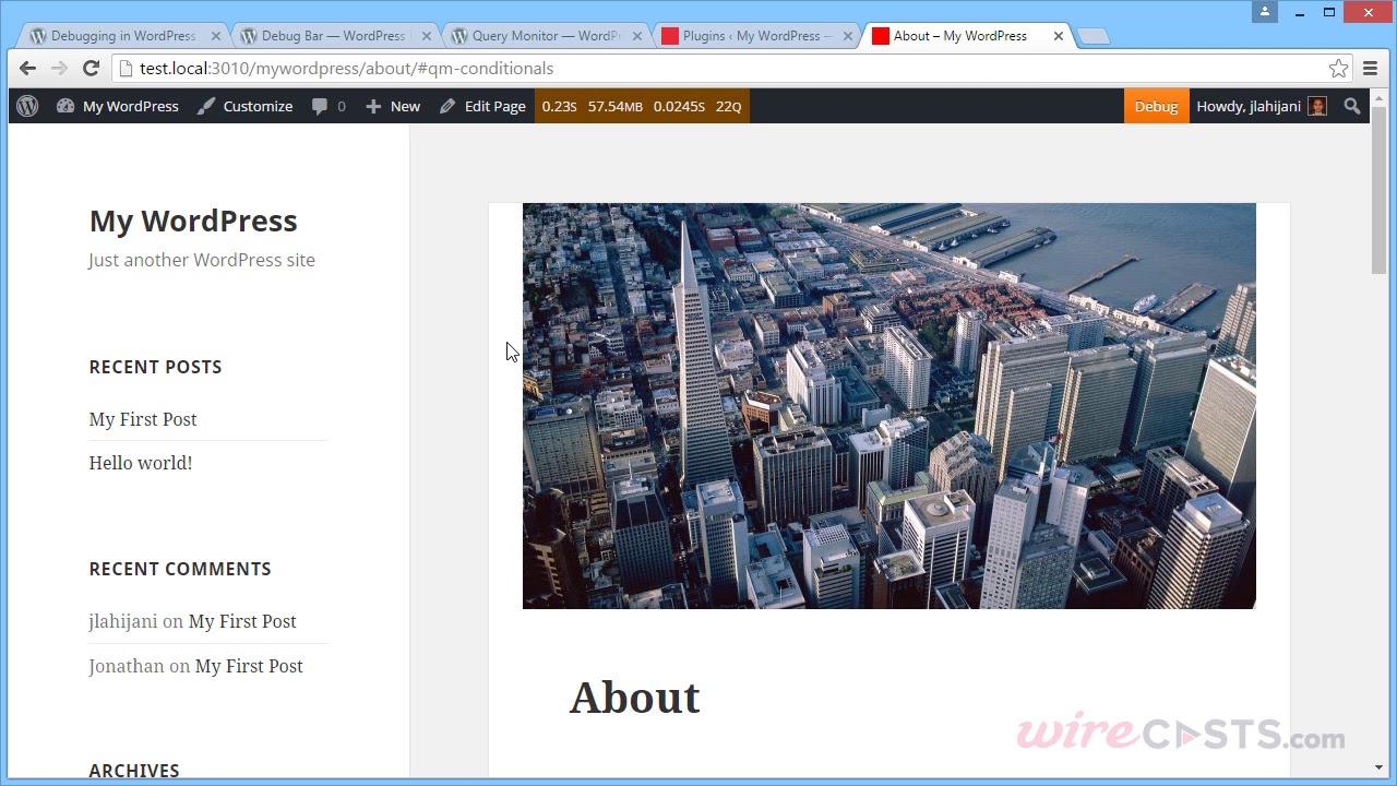 WordPress vs. ProcessWire - Debugging