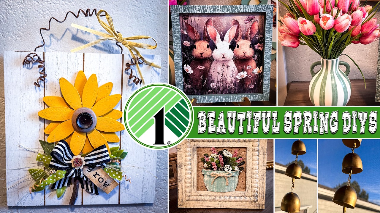 Budget-Friendly Spring Decor | Dollar Tree DIY Crafts