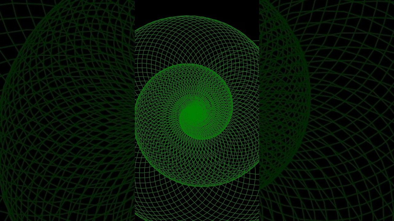 Spiralling circles graphics in Python / Turtle drawing tutorial #programming #art