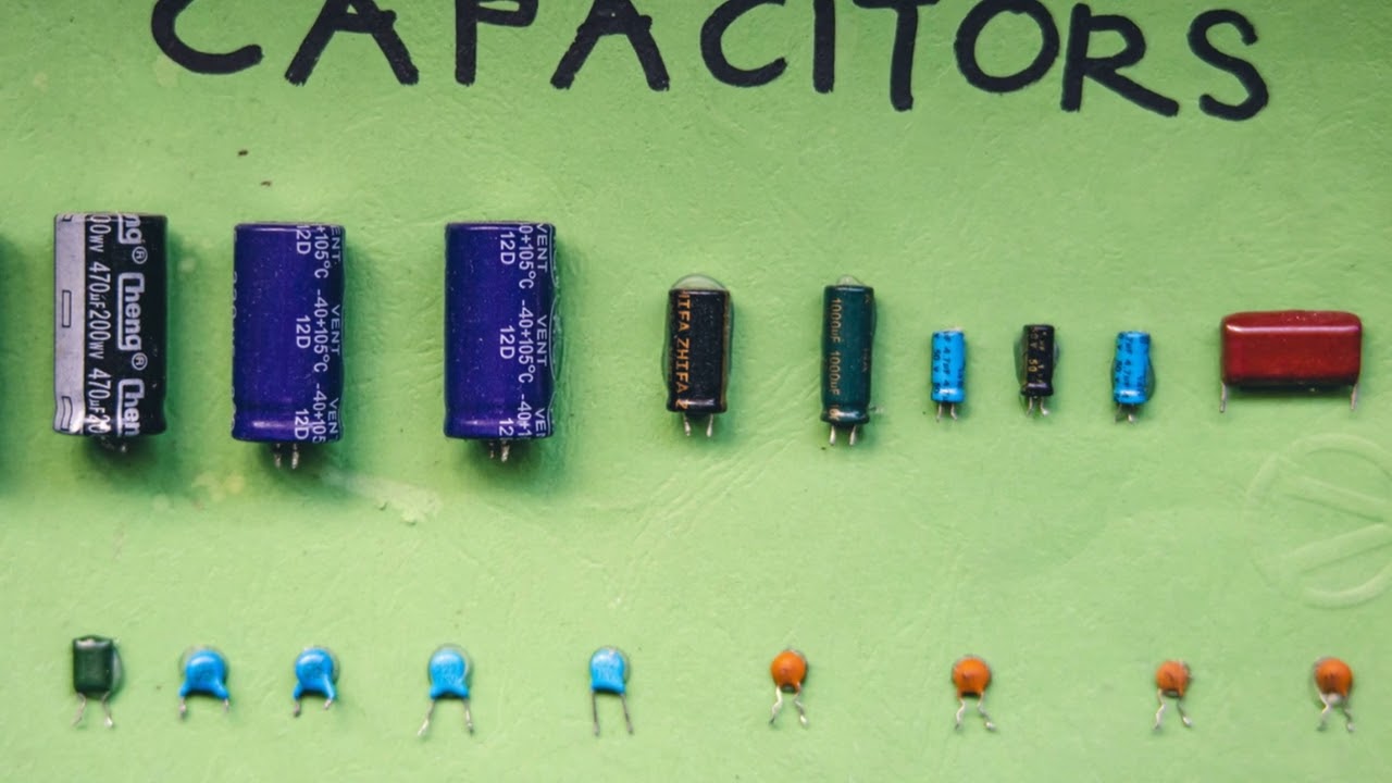 ⚡🔋 Capacitors Explained: Working, Types & Applications | Complete Electronics Guide 🔧📡