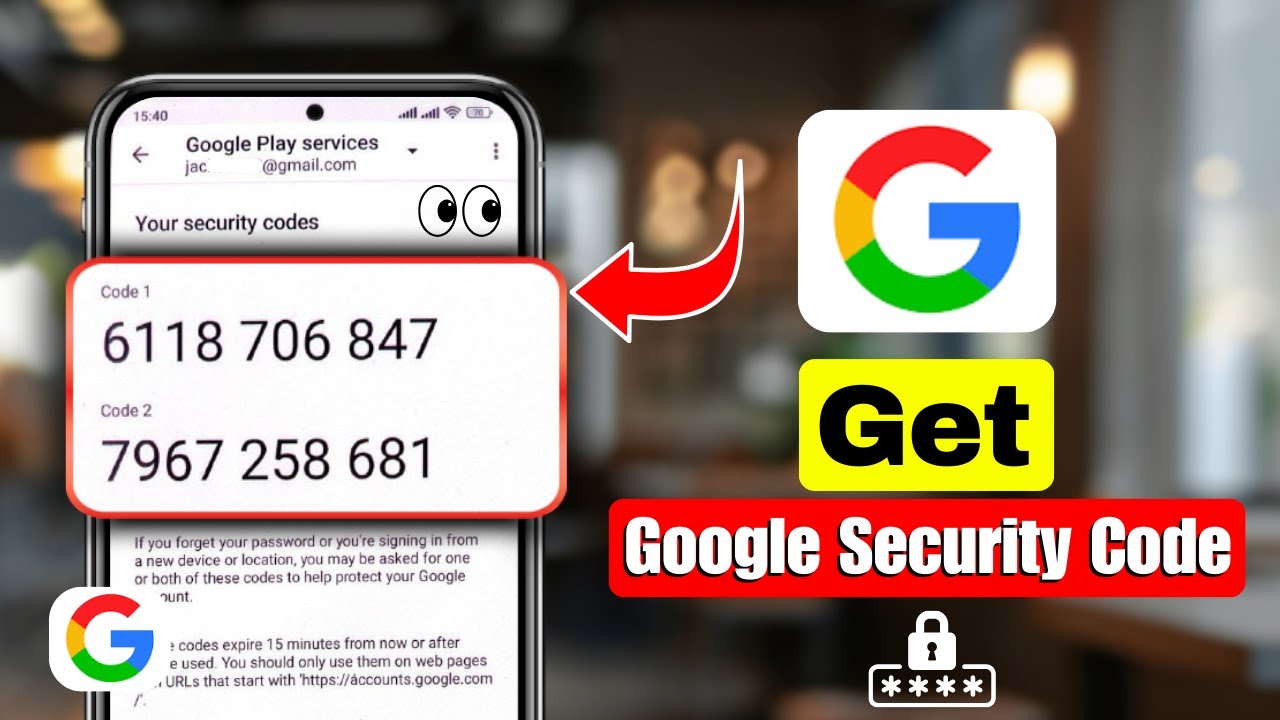 How to Get Google Security Code | Find Google Security Code