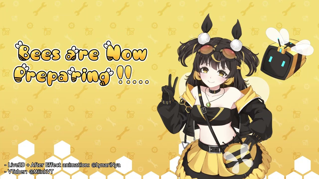 [Live2D Animation] Miink Starting Stream