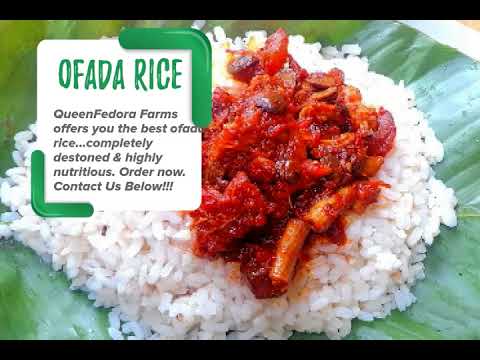 ► ◄ ✔ Ofada Rice Brown Rice - Ofada Rice Delivery | Queen Fedora Farms ► ◄ ✔