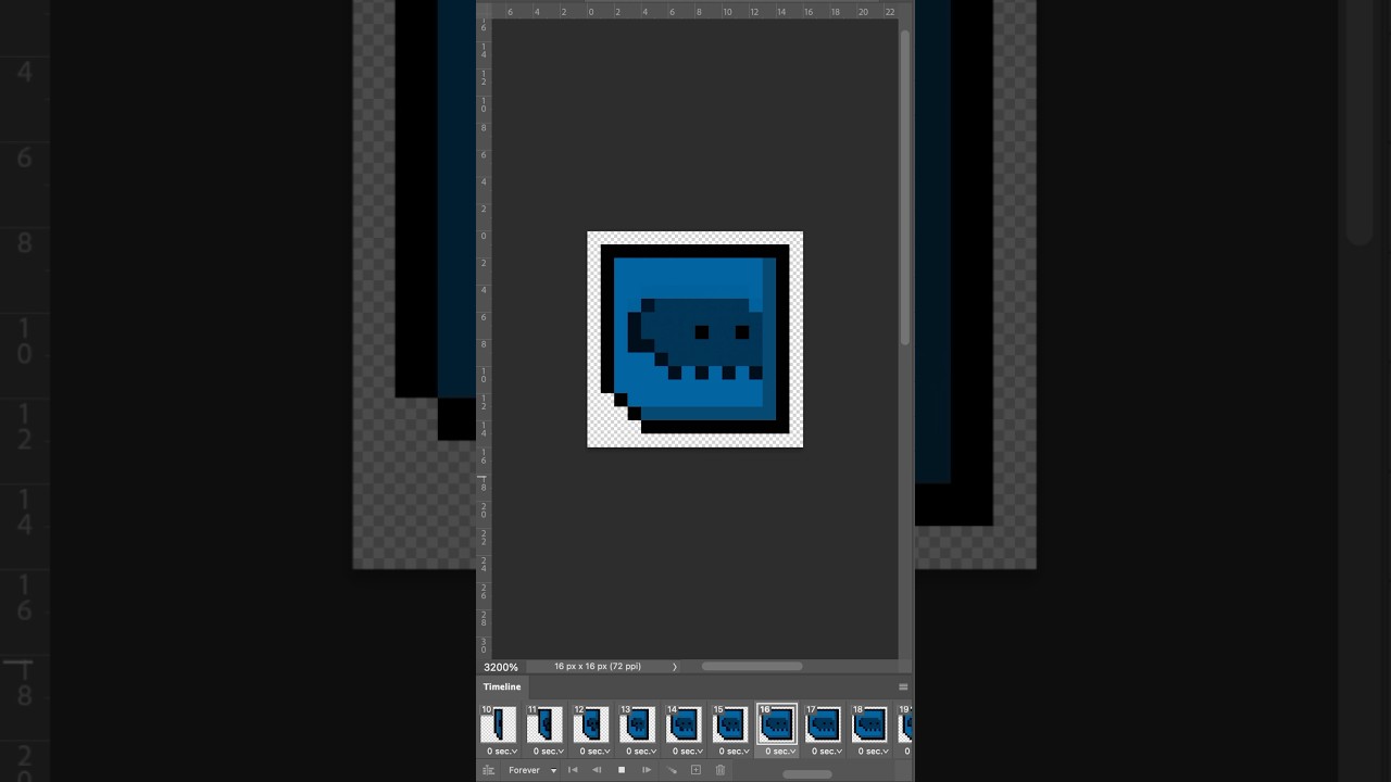Game Saved. Retro floppy disk animation for my Indie game! #pixelart #savegame #retrogaming #devlog