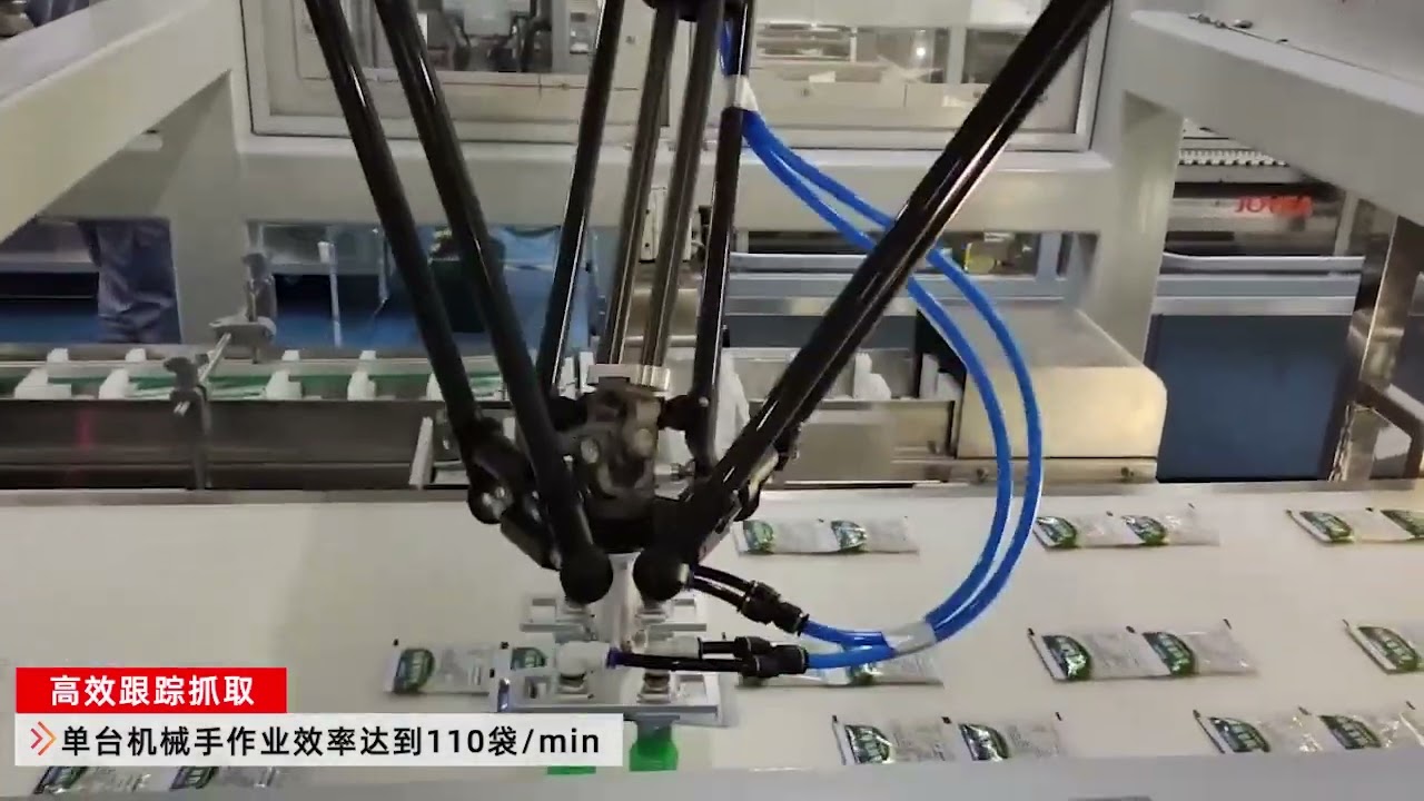 Delta robots for medicine sachets sorting!