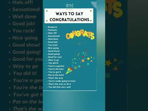 Congratulations🤔 How yo say Congratulations in other words🤔 l Spoken English🫡 l English Learning💯🩷🧡