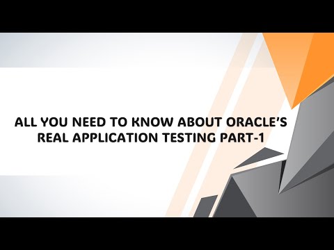 YouTube Video: ALL YOU NEED TO KNOW ABOUT ORACLE’SREAL APPLICATION ...
