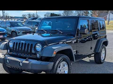 2017 Jeep Wrangler Unlimited Sport