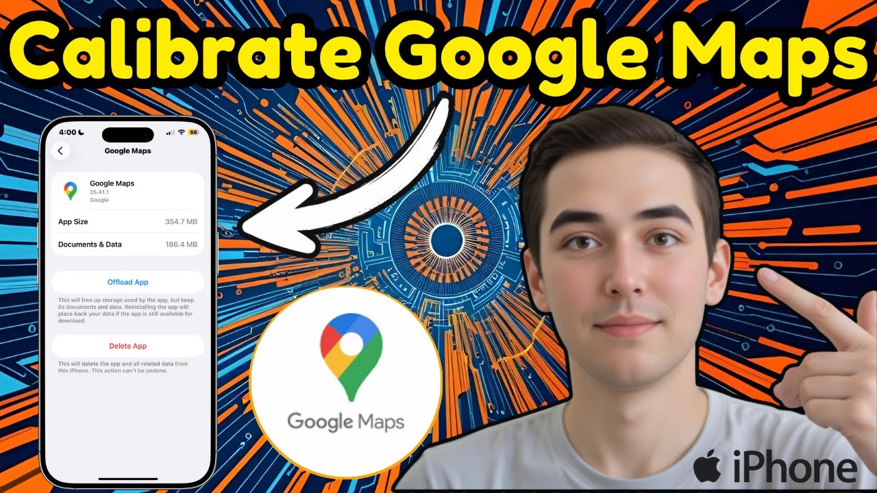 How To Calibrate Google Maps | Fix Compass & Navigation (2025)