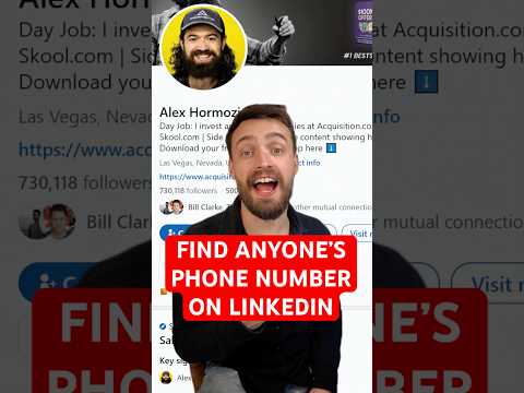 How to Find Anyone’s Phone Number on LinkedIn ????