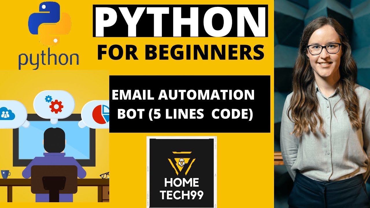 How to Send Emails Using Python | Email Automation Bot | Learn Python